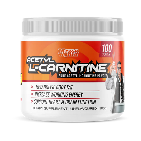 MAXs Lab Series Acetyl L-Carnitine 100g – Supplement Wholesalers