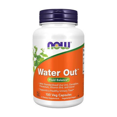 Now Water Out Diuretic Fluid Balance 100 vege caps – Supplement Wholesalers