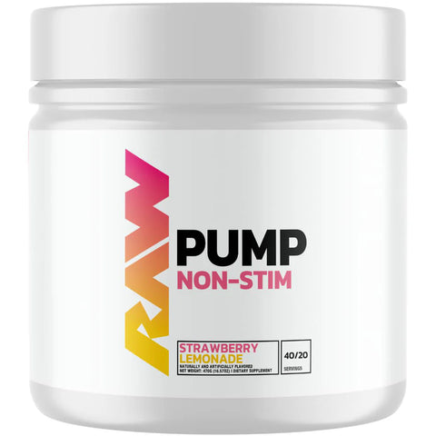 Raw PUMP Non-Stim Pre Workout – Supplement Wholesalers