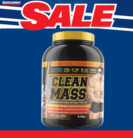MAXs Clean Mass - Premium Lean Gainer – Supplement Wholesalers