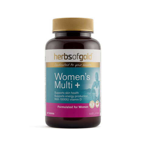 Herbs of Gold Womens Multi Plus 30 Tablets – Supplement Wholesalers