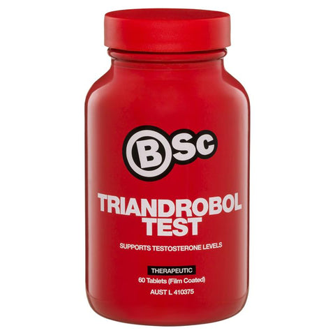 BSC Triandrobol Test - Testosterone Boosting Tablets l Body Science ...