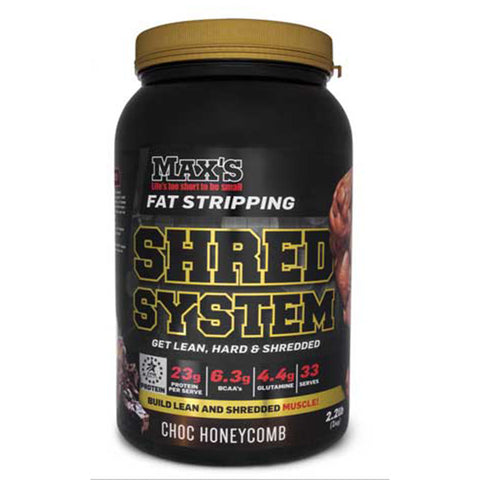 MAXs Shred System 1kg – Supplement Wholesalers