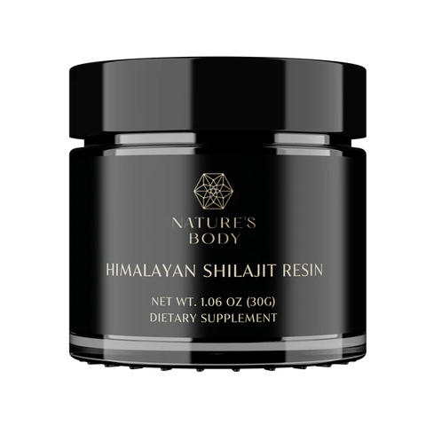 Himalayan Shilajit Resin by Natures Body Health – Supplement Wholesalers