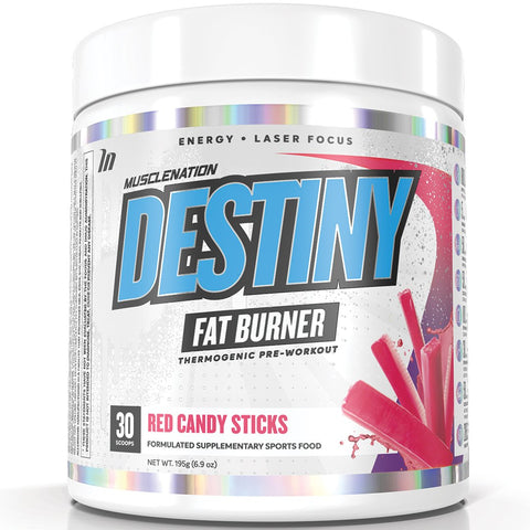 Muscle Nation Destiny Fat Burner 195g – Supplement Wholesalers