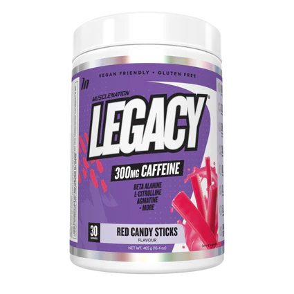 Muscle Nation Legacy Pre Workout 374g – Supplement Wholesalers